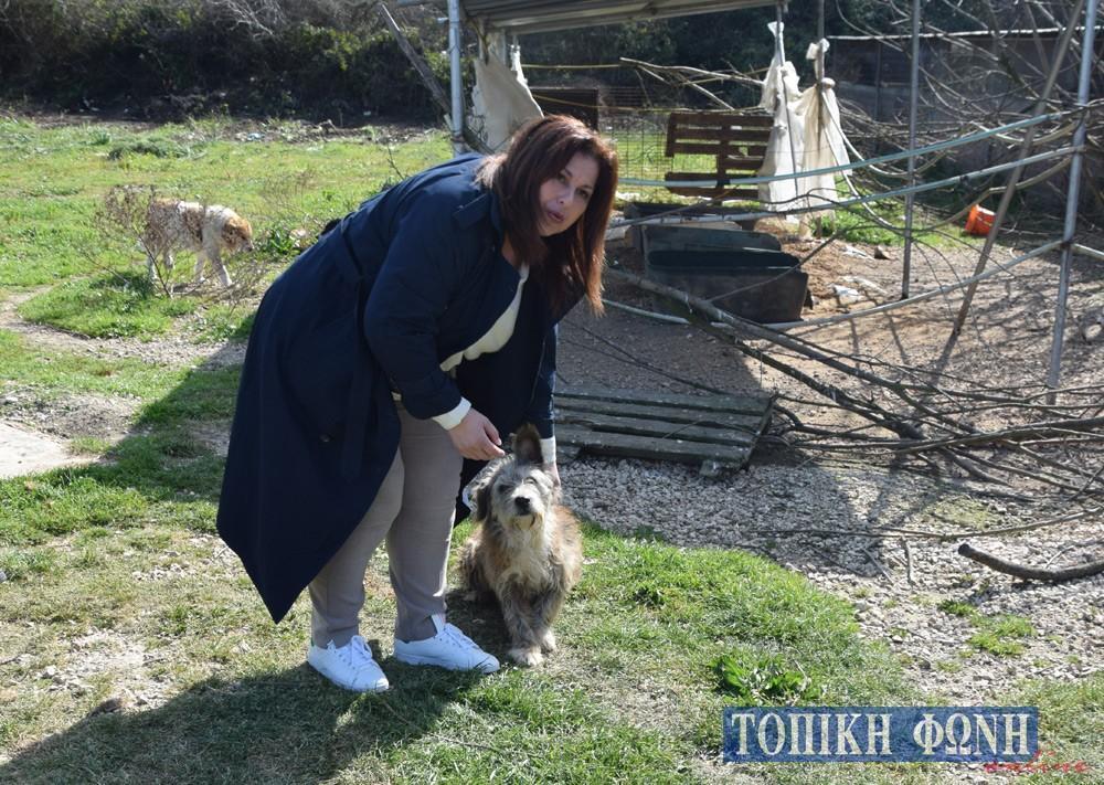 Πρέβεζα: Επίσκεψη της Μαριάνθης Δημοπούλου στο «καταφύγιο» ζώων-Προ των ...